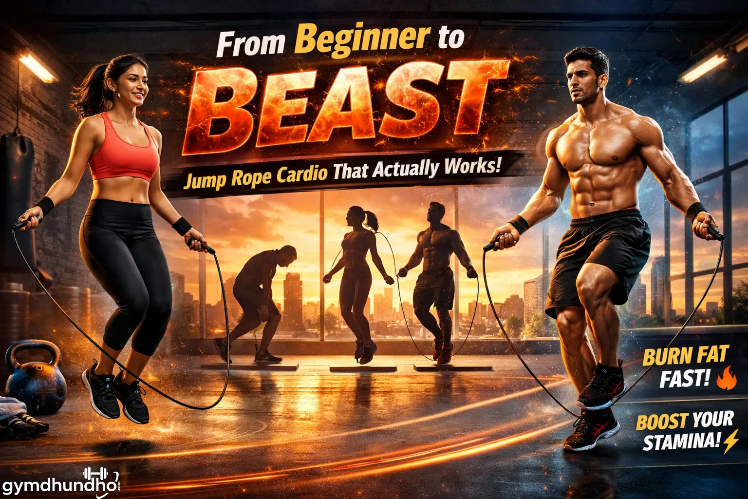 From Beginner to Beast: Jump Rope Cardio That Actually Works