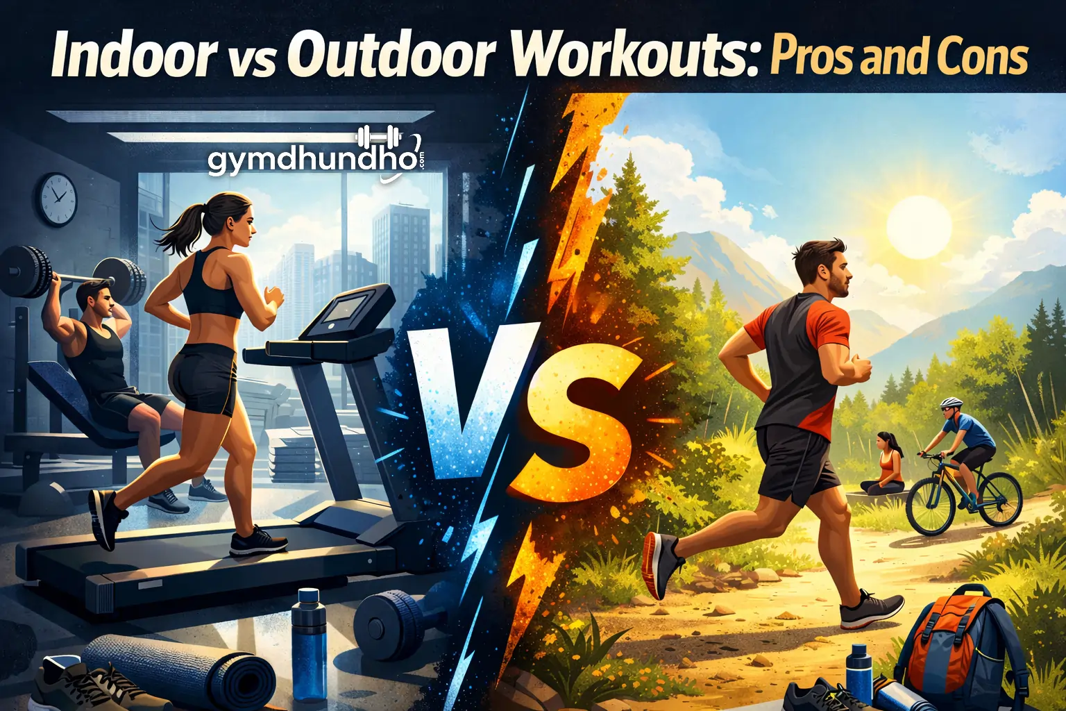 Indoor vs Outdoor Workouts: Pros and Cons