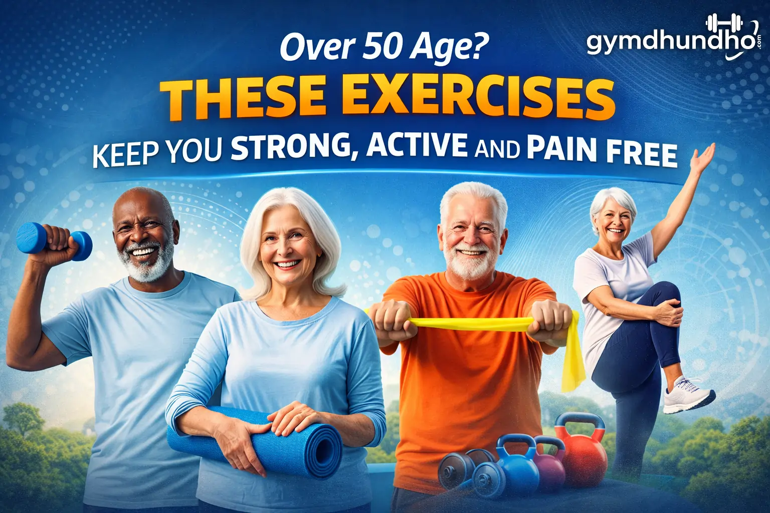 Over 50 Age? These Exercises Keep You Strong, Active and Pain Free