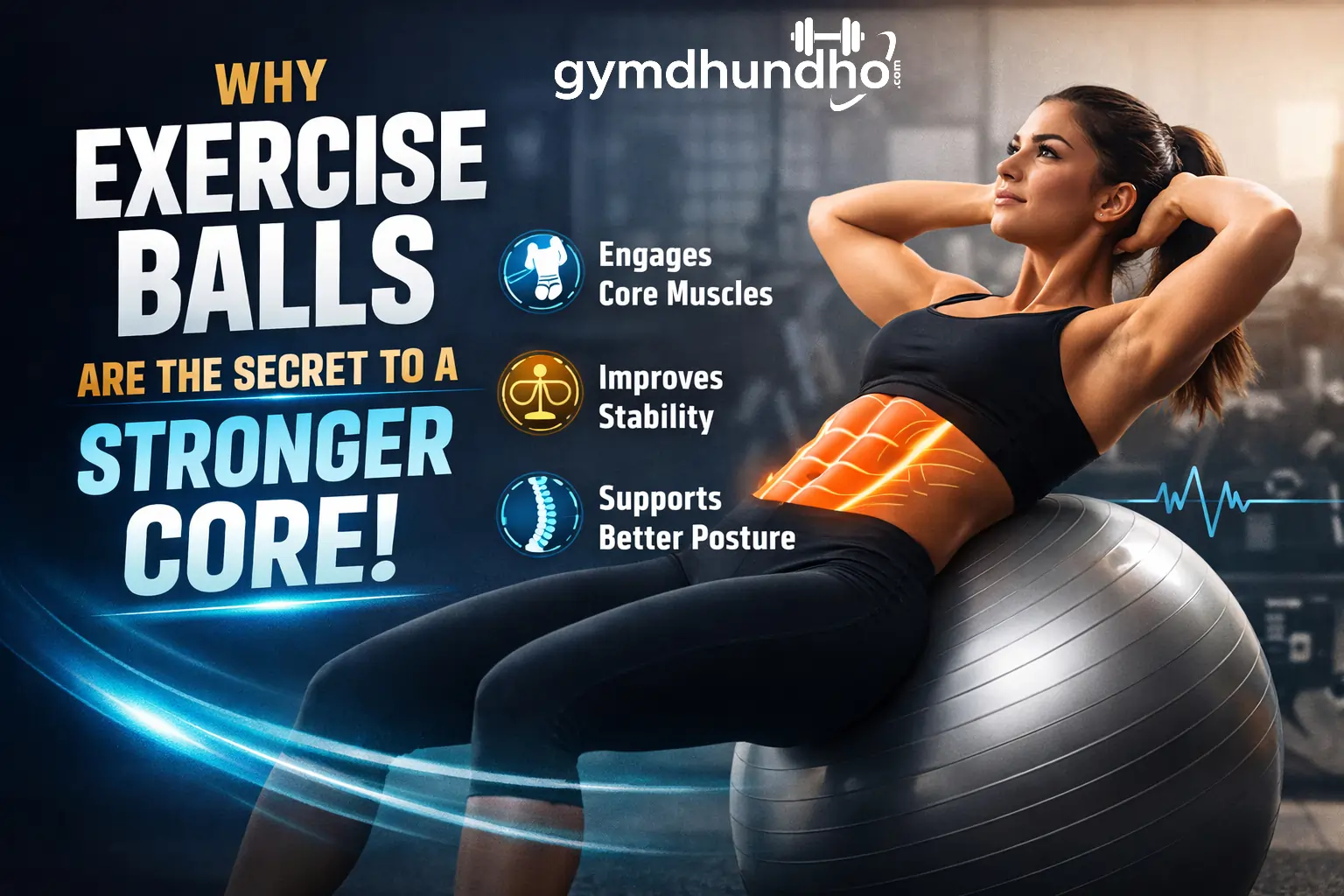Why Exercise Balls Are the Secret to a Stronger Core